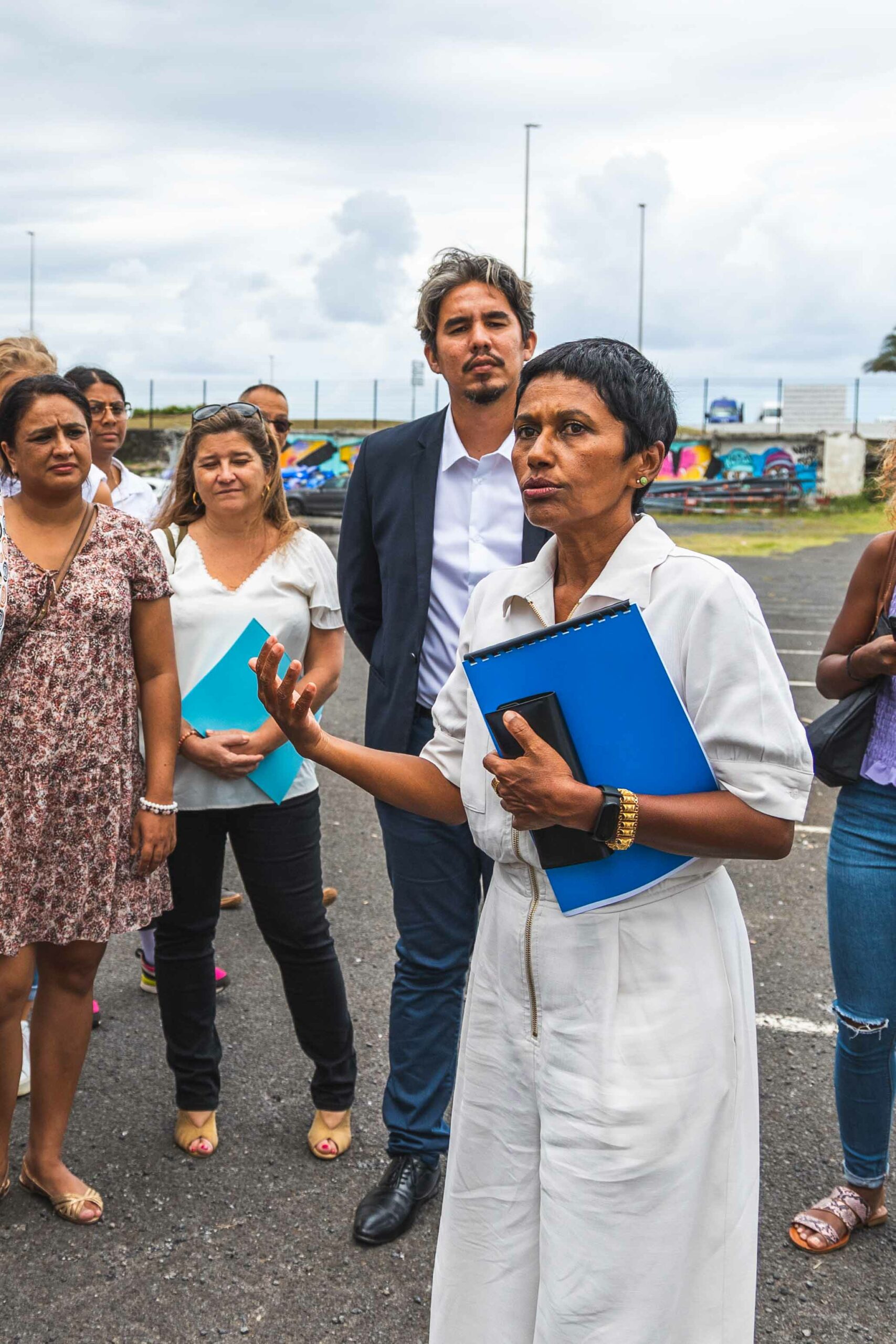Le Préfet de La Réunion en visite à PRUNEL - PRUNEL